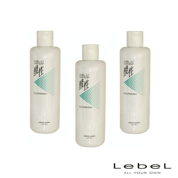Lebel Shampoo (Sabonete Ácido) sem Sal pH 4.7 400ml. – Salonet